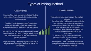 Pricing Strategies used by companies to make money | PPT