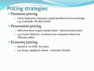 Pricing strategies feb | PPT