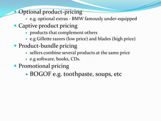 Pricing strategies feb | PPT