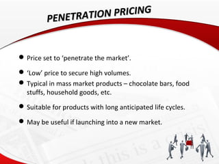 Pricing strategies & practices | PPT