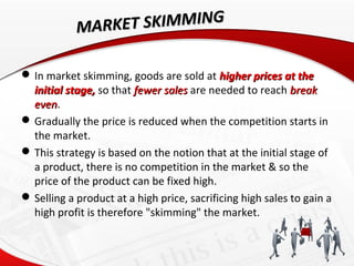 Pricing strategies & practices | PPT