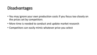 Pricing strategy | PPTX