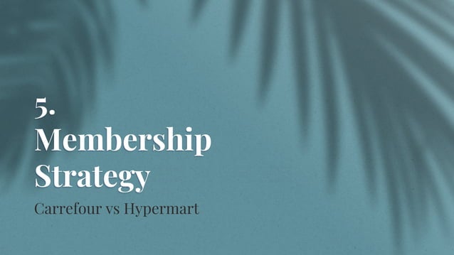 Pricing Strategy: Carrefour vs Hypermart | PPTX