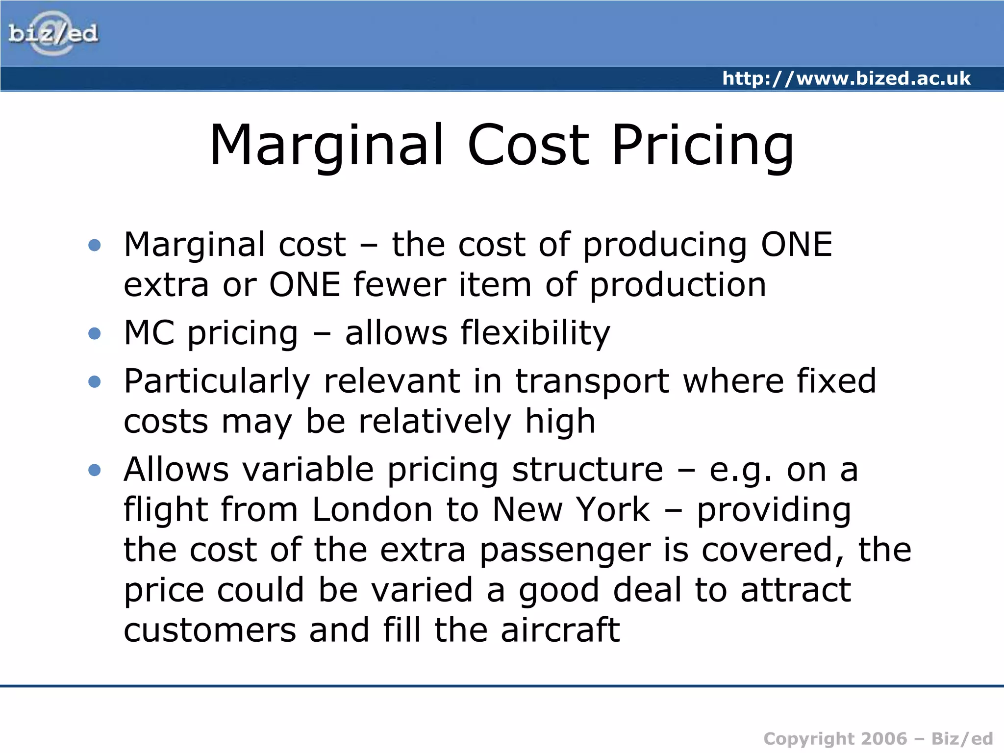 Pricing strategy presentation_part_ii | PPTX | Commodities | Economy