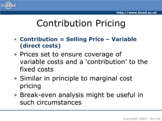 Pricing strategy presentation_part_ii | PPTX | Commodities | Economy