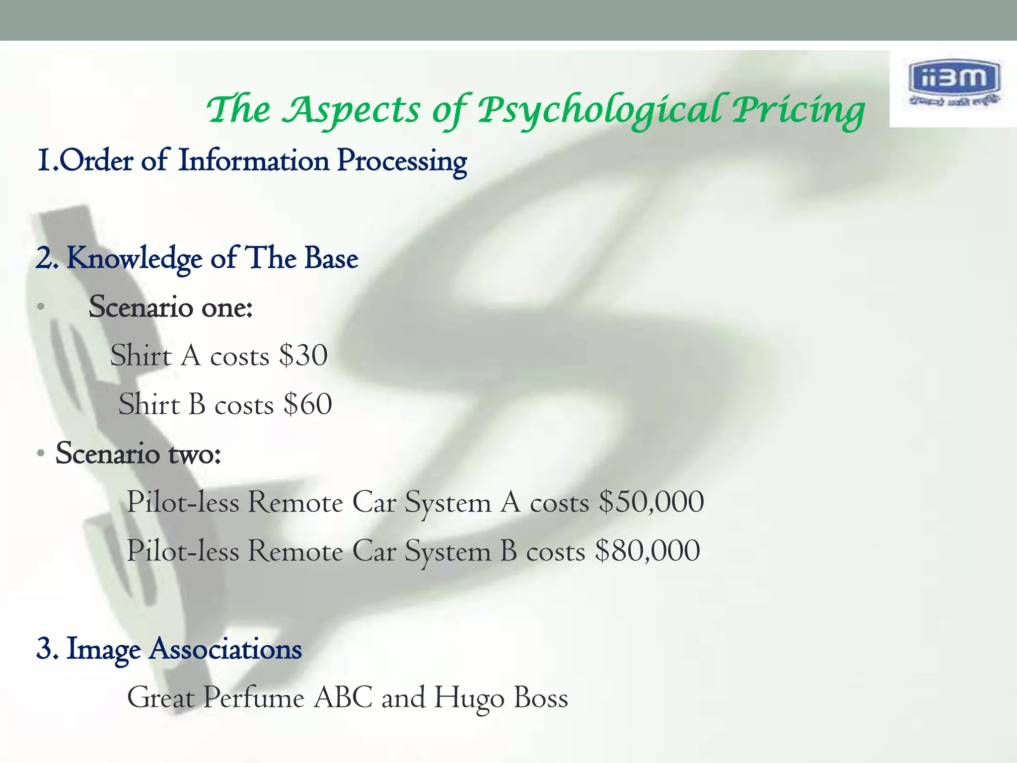 Pricing strategy & psychological pricing | PPTX