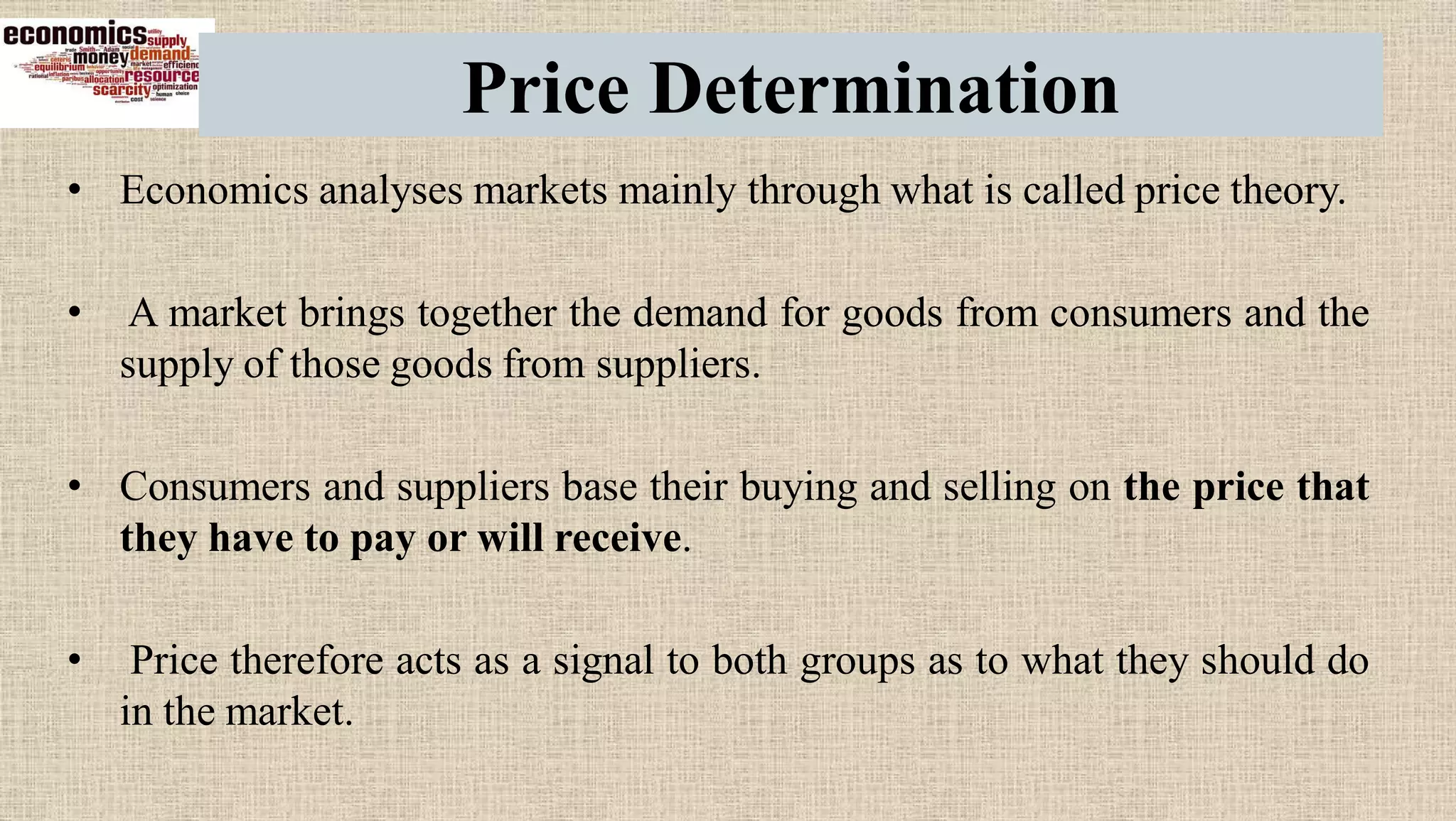 Pricing system, elasticity and equilibrium in demand and supply | PDF ...