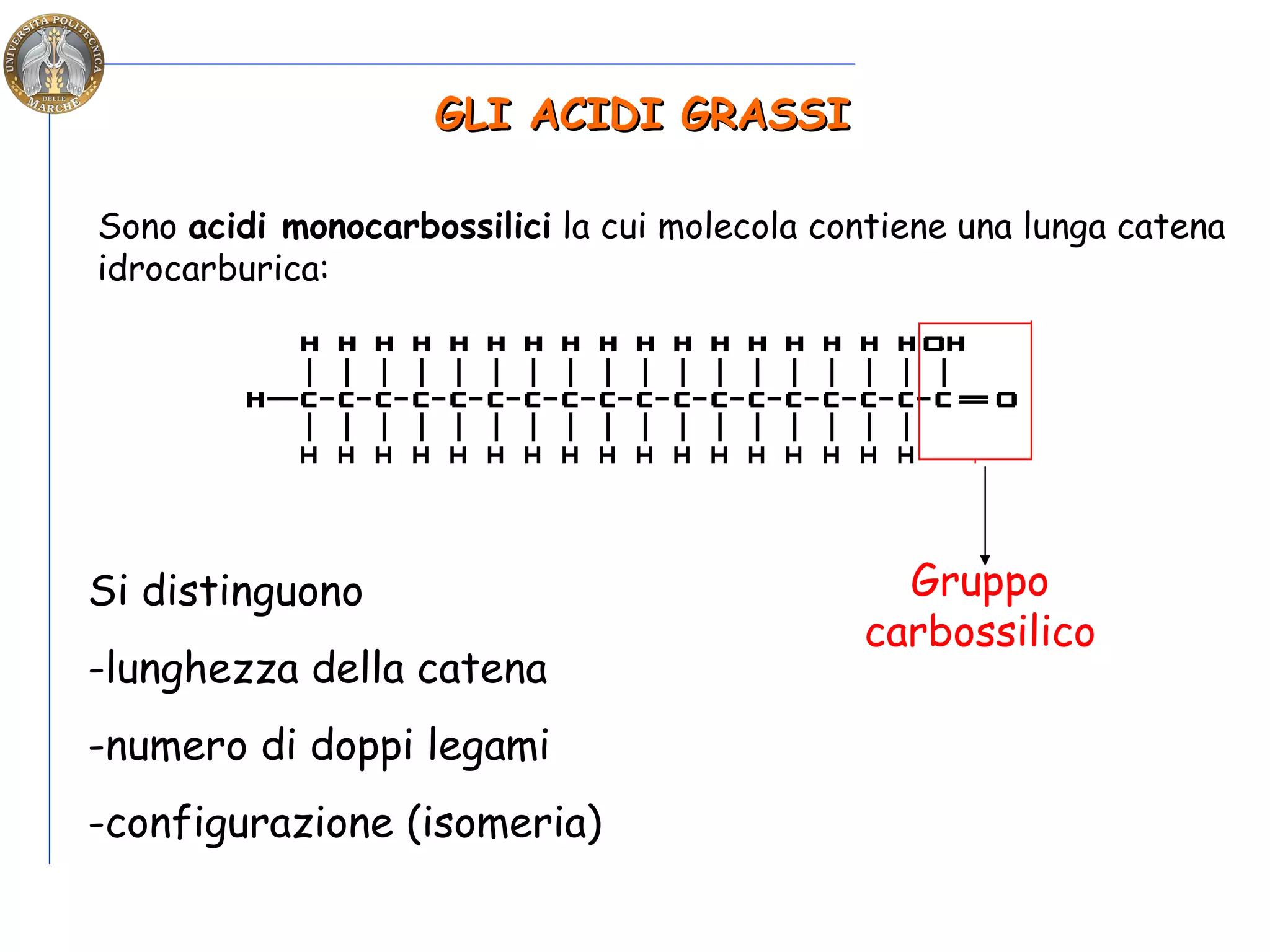 Pricipali classi di lipidi e fonti alimentari | PPT