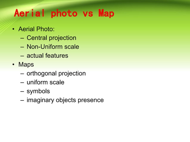 Principle of aerial photography and types.ppt