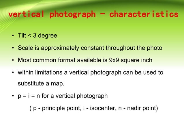 Principle of aerial photography and types.ppt