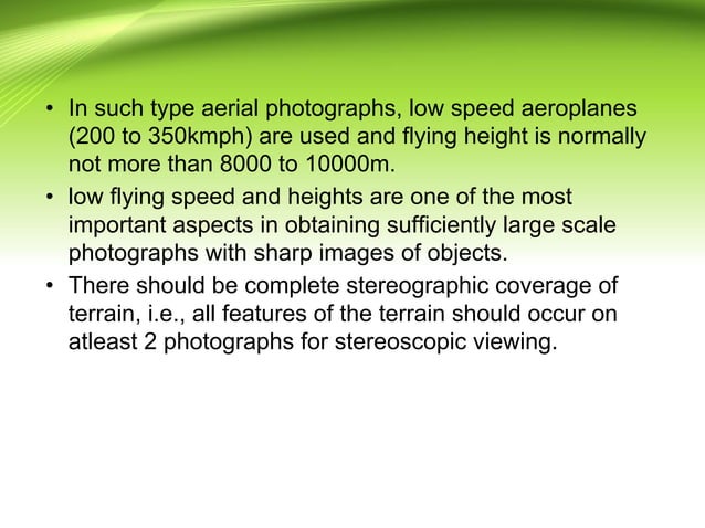 Principle of aerial photography and types.ppt