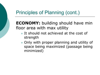 Priciple of building planning | PPT