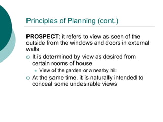 Priciple of building planning | PPT