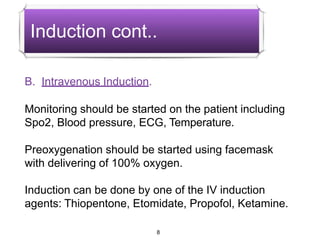priciples of anesthesia.pptx | Ear, Nose and Throat Conditions ...