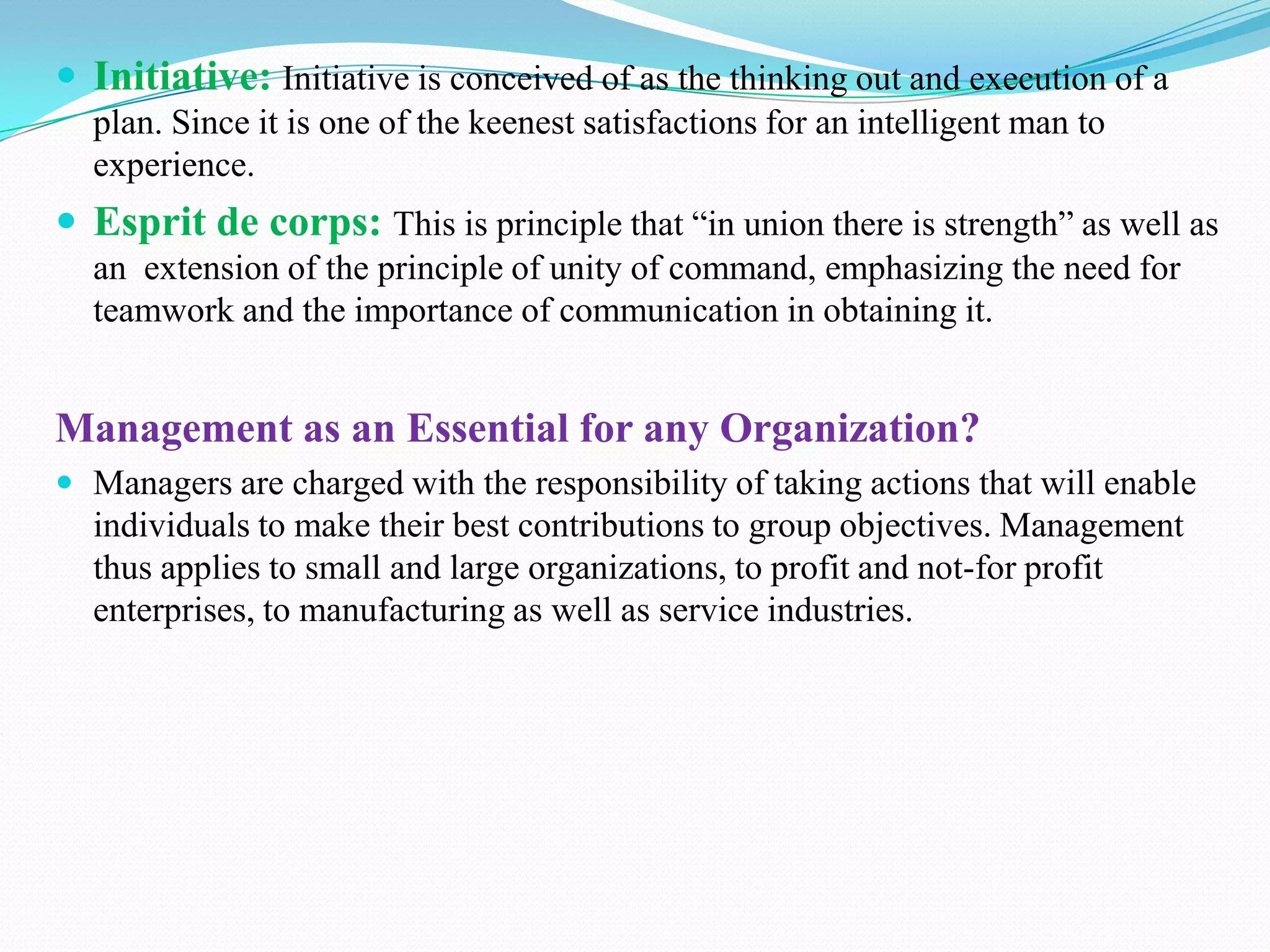 Priciples of management ppt final | PPTX