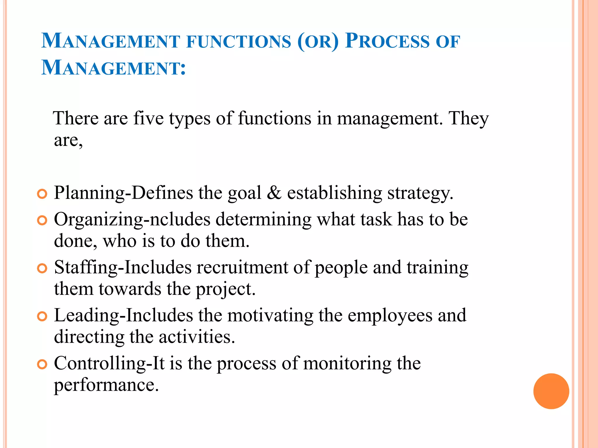 Priciples of management ppt final | PPTX
