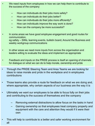 PRIDE | PDF | Human Resources | Business
