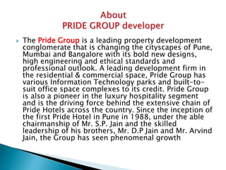 Pride aashiyana-dhanori-pune | PPT