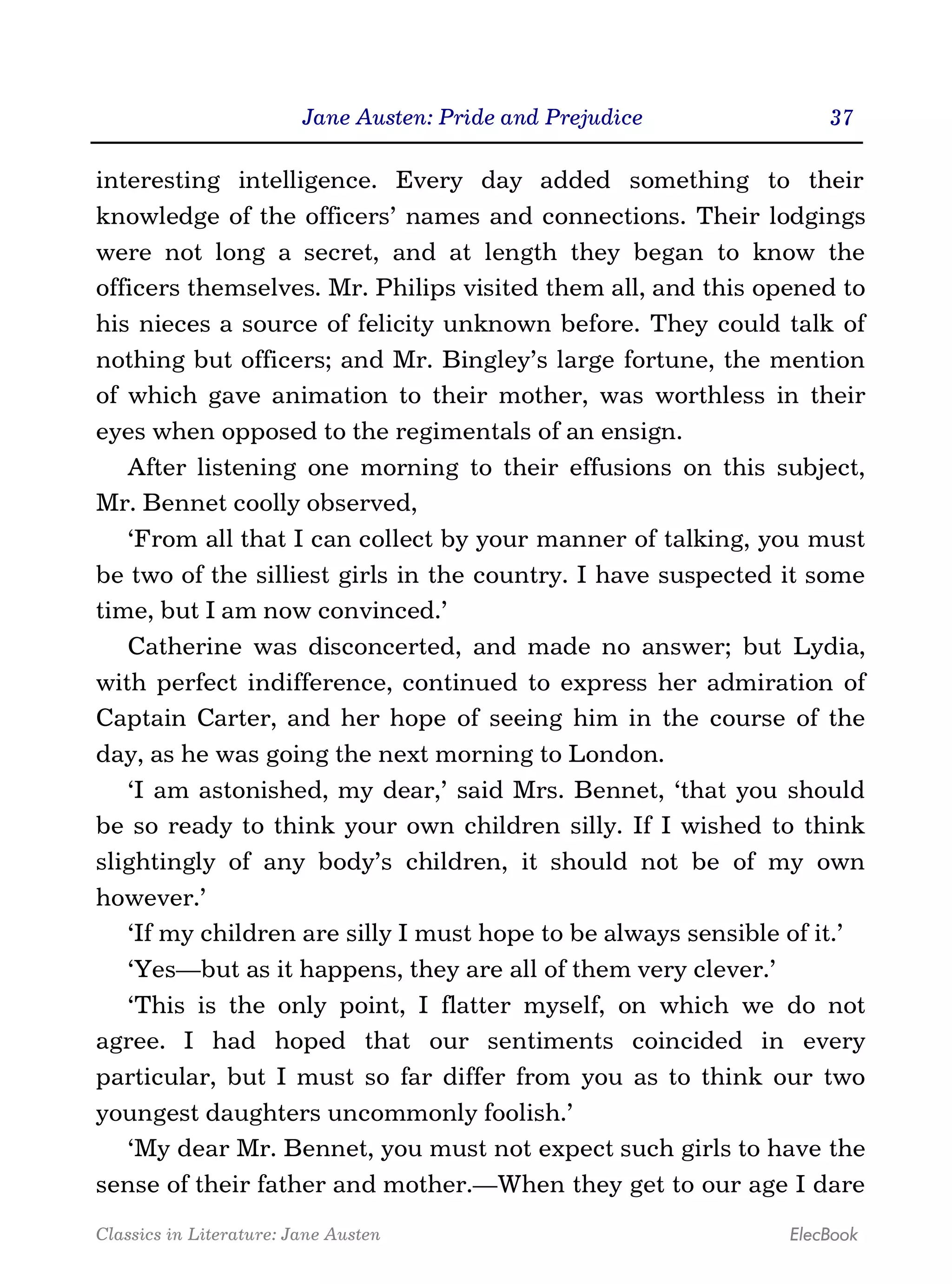 Pride And Prejudice | PDF