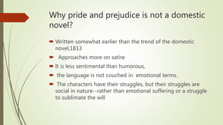 Pride and prejudice | PPTX