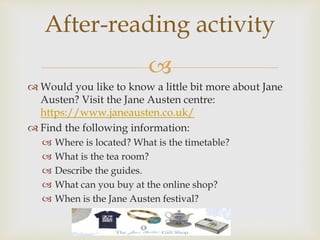 Pride and prejudice, by Jane Austen | PPTX