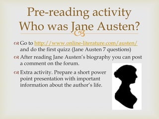 Pride and prejudice, by Jane Austen | PPTX