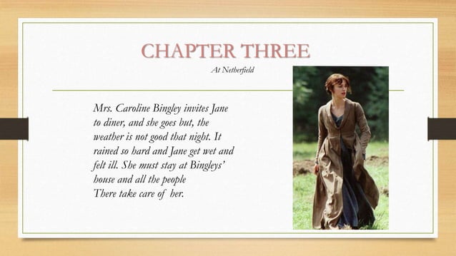 Pride and prejudice chapter 1, 2, 3, 4, 5 | PPTX