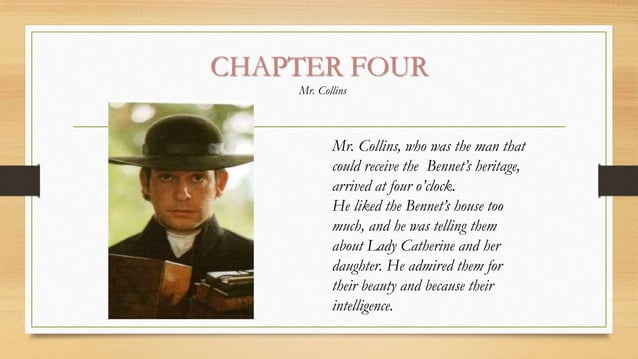 Pride and prejudice chapter 1, 2, 3, 4, 5 | PPTX