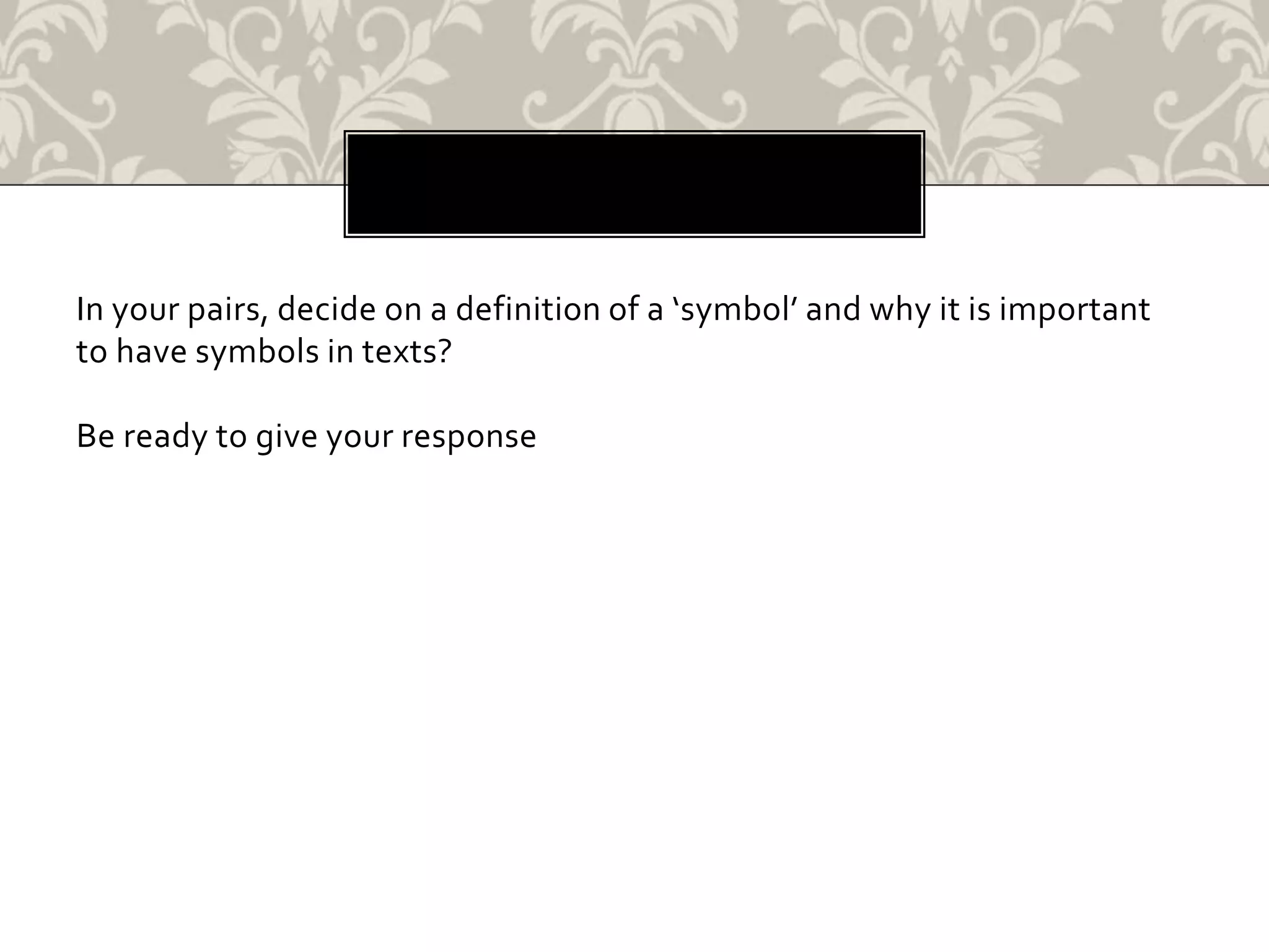 Pride and Prejudice: Symbols - place, letters and balls | PPTX