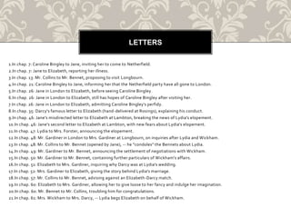 Pride and Prejudice: Symbols - place, letters and balls | PPTX