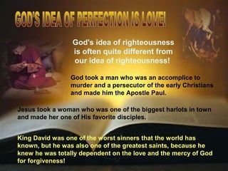 Pride and selfrighteousness | PPS