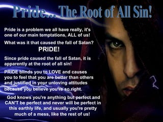 Pride and selfrighteousness | PPS