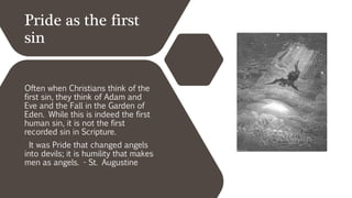 Pride as a sin | PPTX