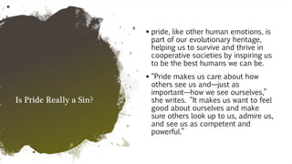 Pride as a sin | PPTX