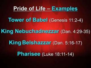 Pride of Life | PPT