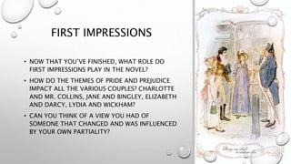 Pride and Prejudice Class Presentation 2 | PPT