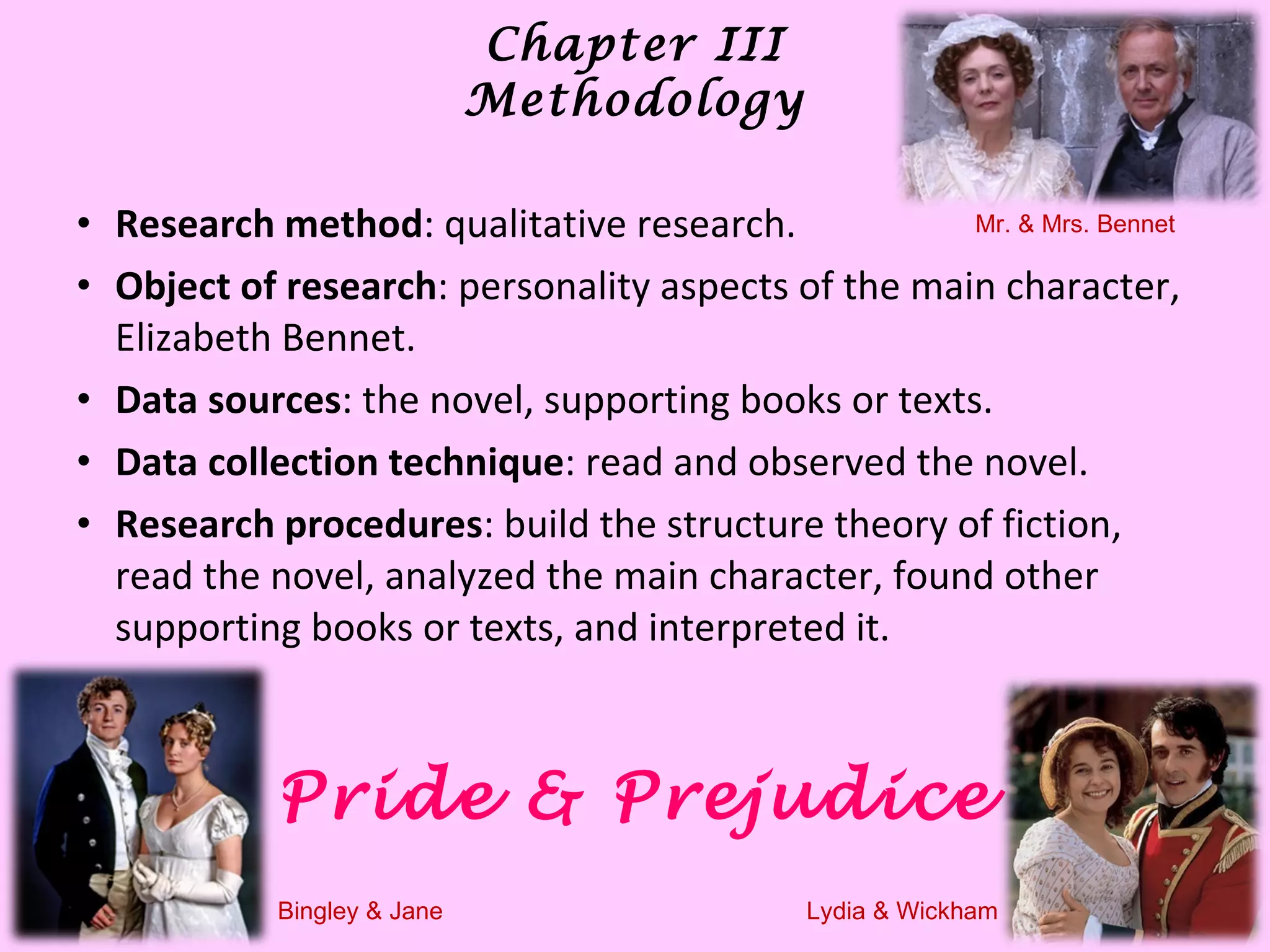 Pride & Prejudice (presentation) | PPT