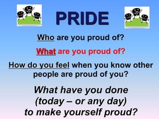 Pride values assembly | PPTX