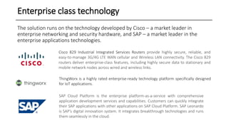 Intelligent Cold Chain using IoT | PrideVel | PPT