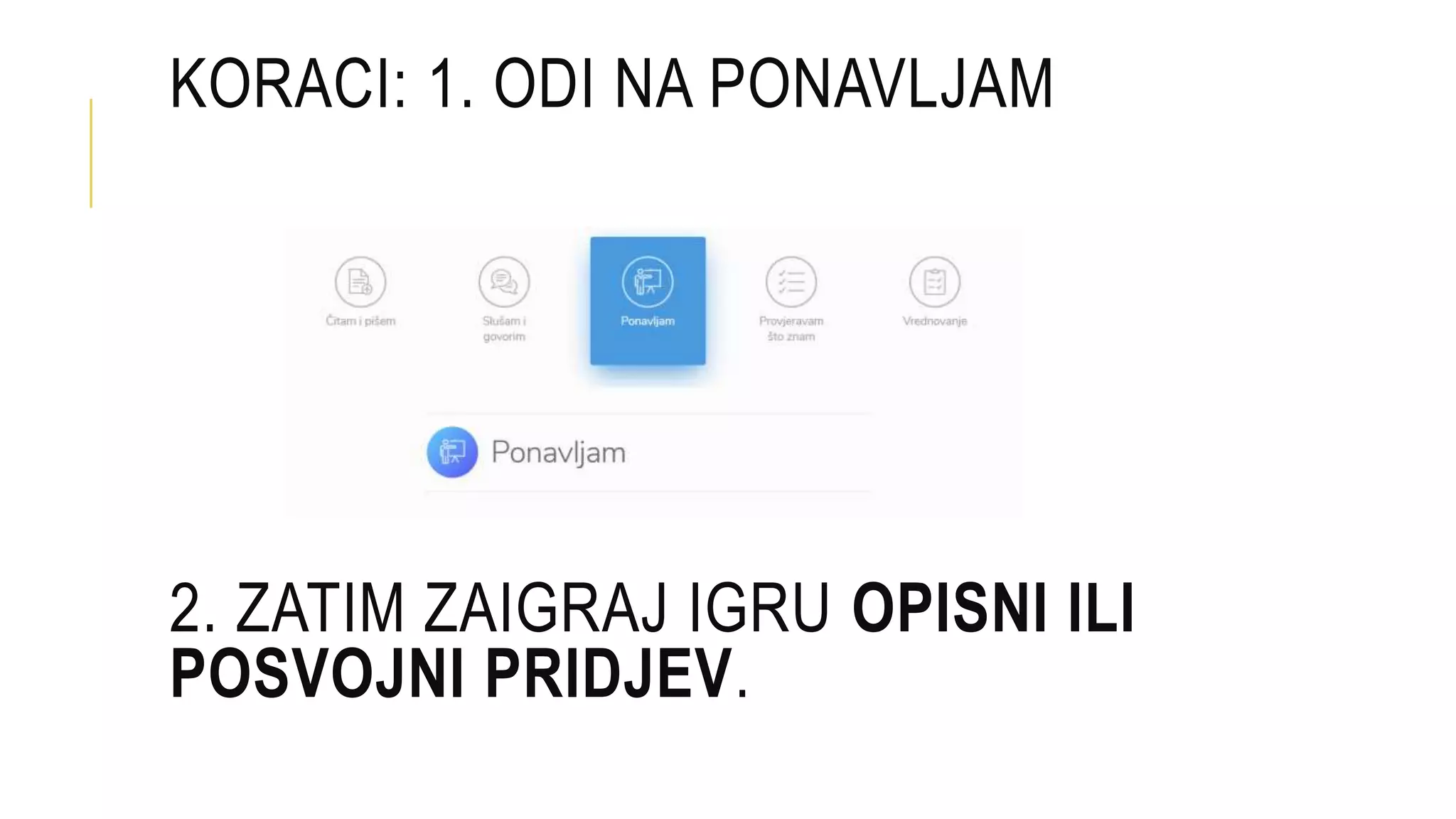 Pridjevi 1. dio, 5. r. | PPTX