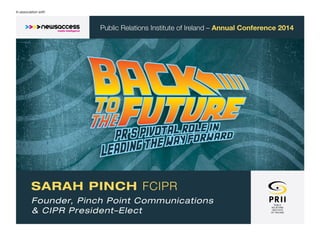 Public Relations Institute of Ireland: Professional PR | PPT