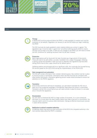 PRIIPs - The Quest To Recreate The KID | PDF