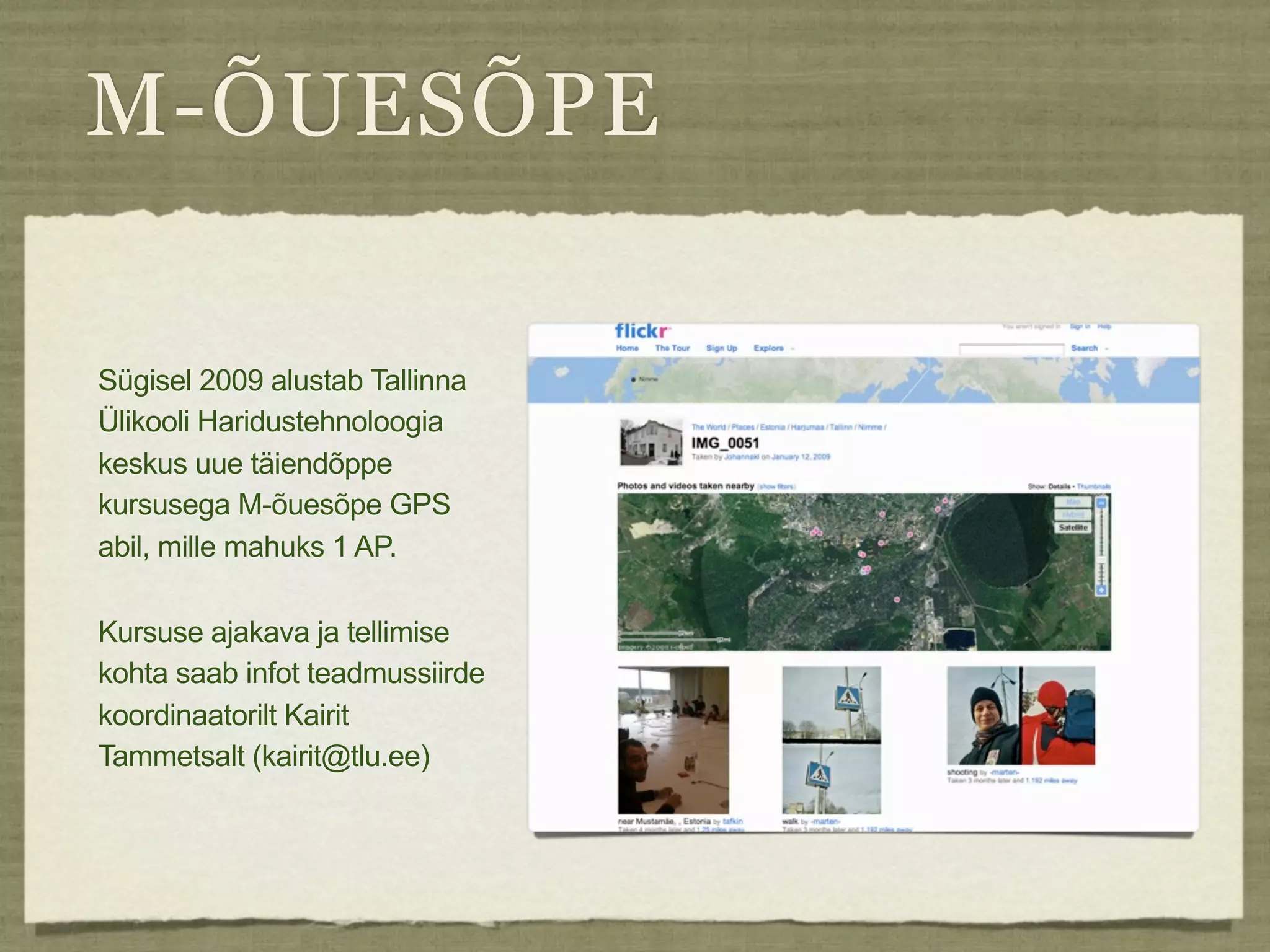 Õuesõppe projektid | KEY