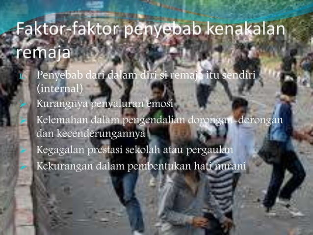 Prilaku kenakalan remaja dan cara penanggulangannya | PPT