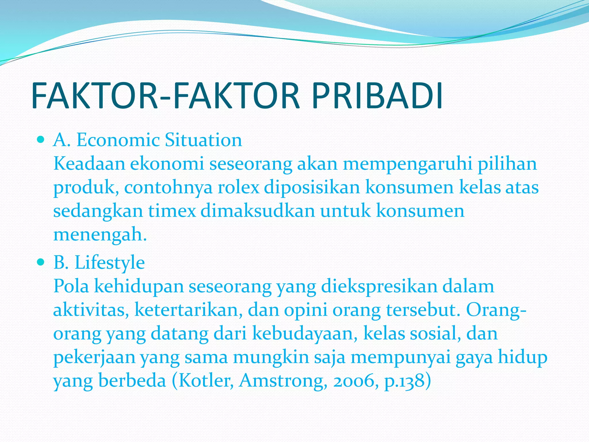 Prilaku konsumen | PPTX