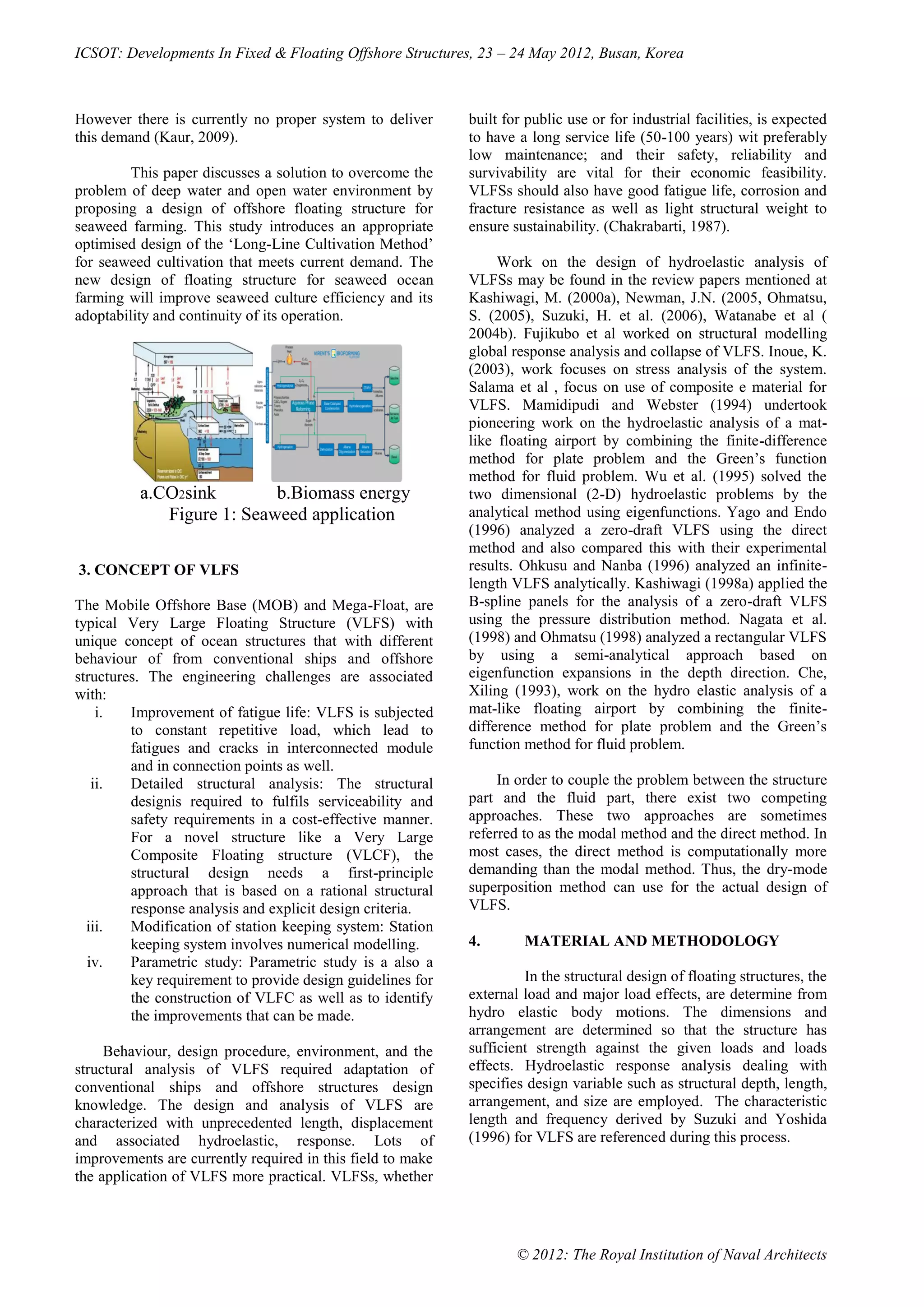 Priliminary design and prototype scale model of offshore acqaculture ...