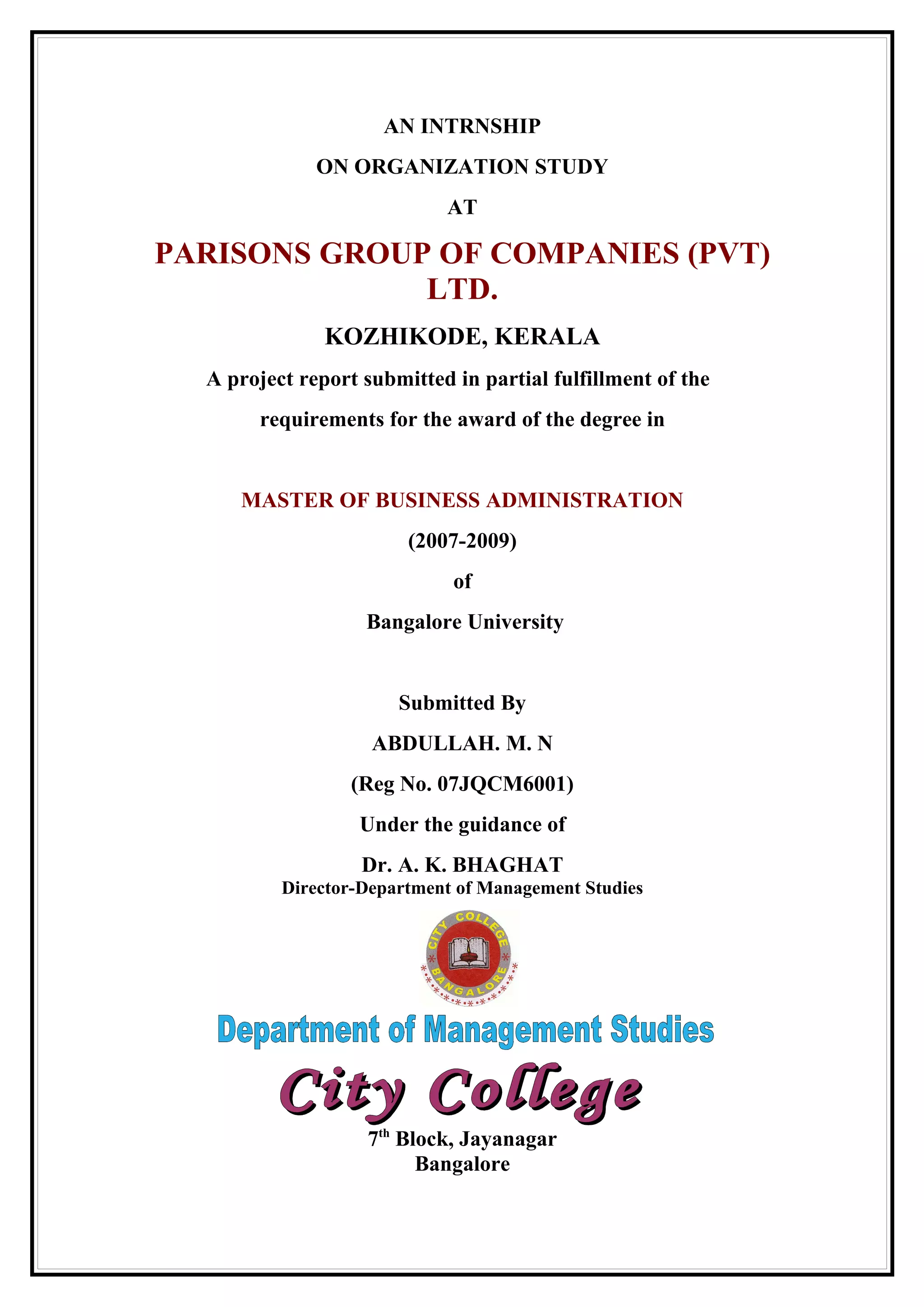 Priliminary pages | DOC