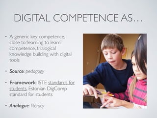 Frameworks and models of digital competence | PPT