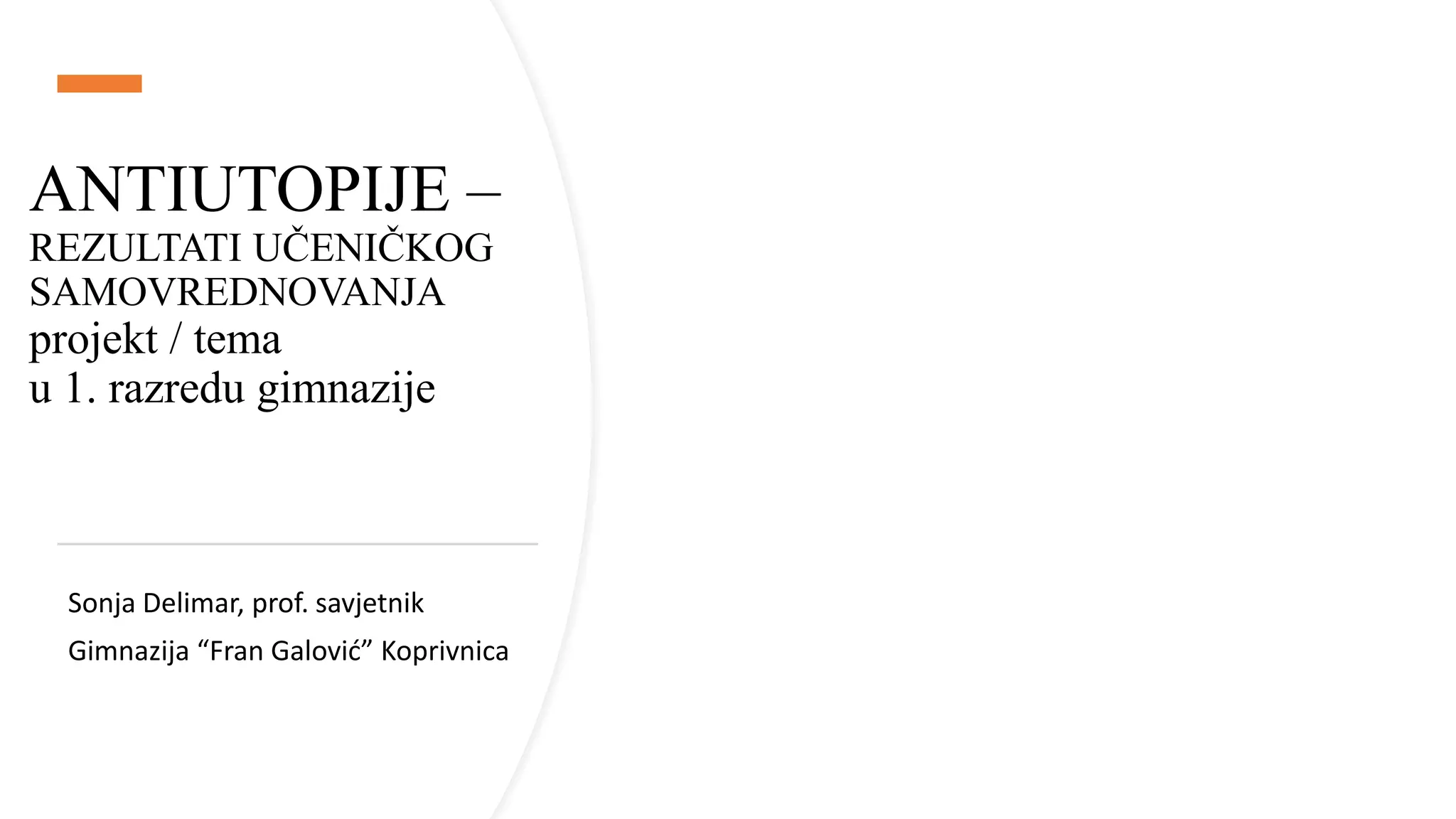 Prilog 6, Rezultati samovrednovanja (ankete) | PPT