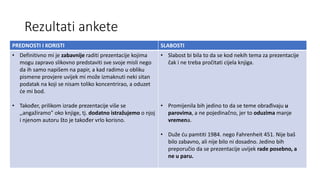 Prilog 6, Rezultati samovrednovanja (ankete) | PPT